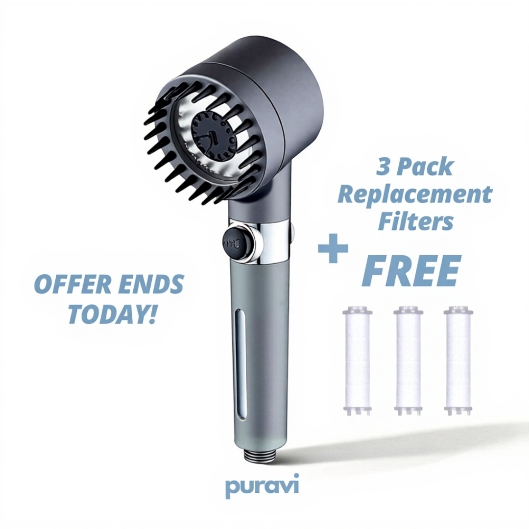 Puravi PureFlow Showerhead – PURAVI